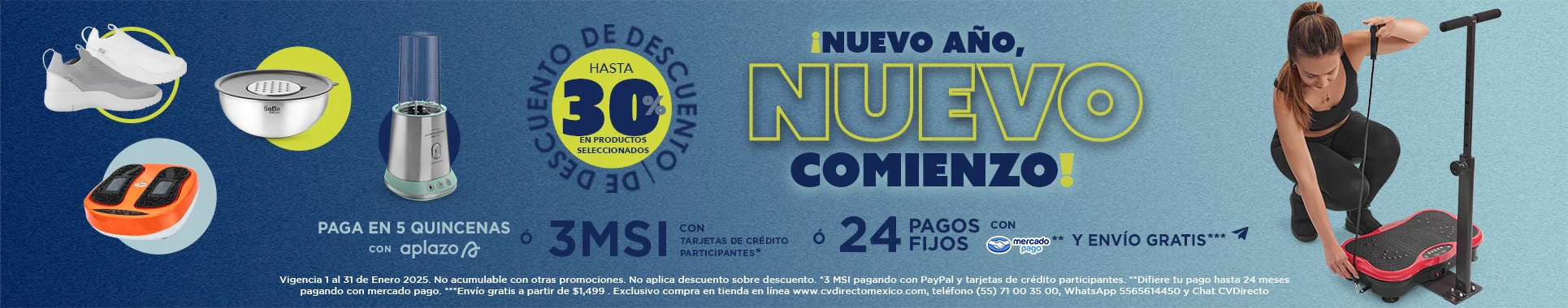 CV Directo | Tienda Oficial: Jade Cook, Power Legs, IBalance y más